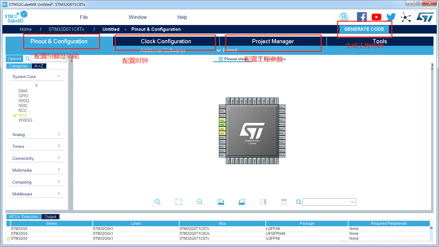 Stm32g0开发笔记 1 开发环境搭建之stm32cubemx 电子工程世界